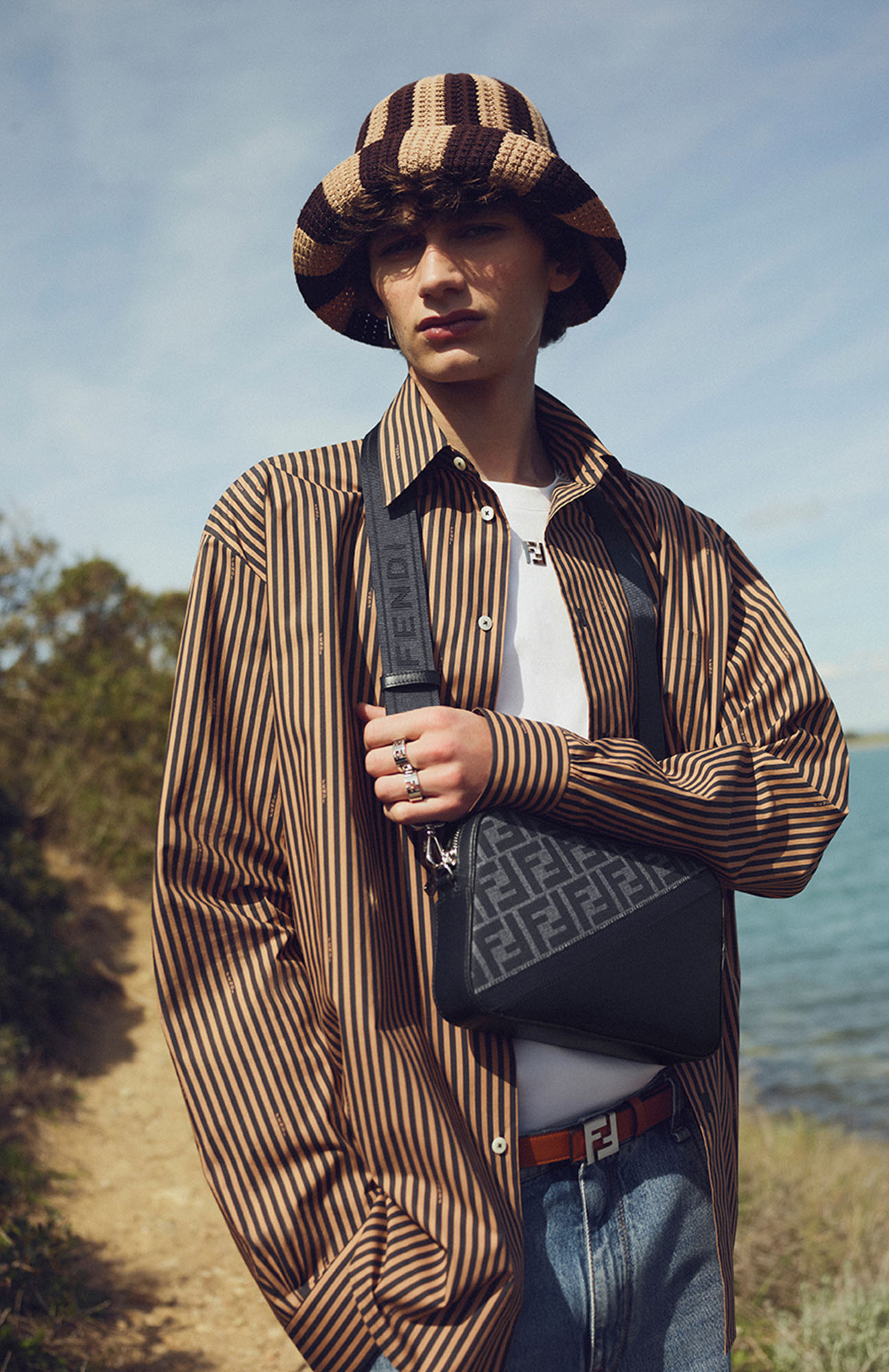 FENDI Pequin-Pequin条纹系列-FENDI芬迪官网